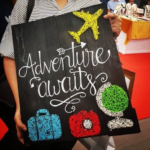 11 String Art gift ideas for Travellers and adventurers