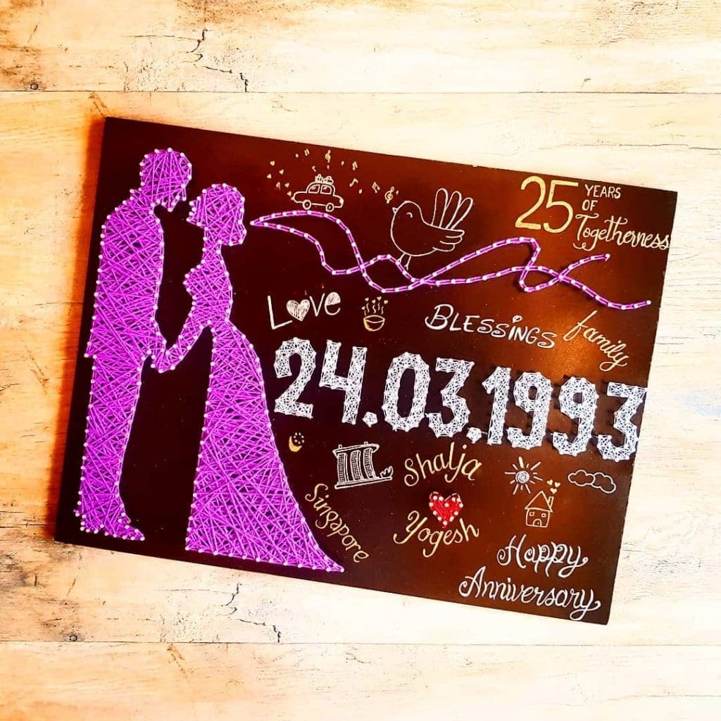 11 String Art gift ideas for Travellers and adventurers