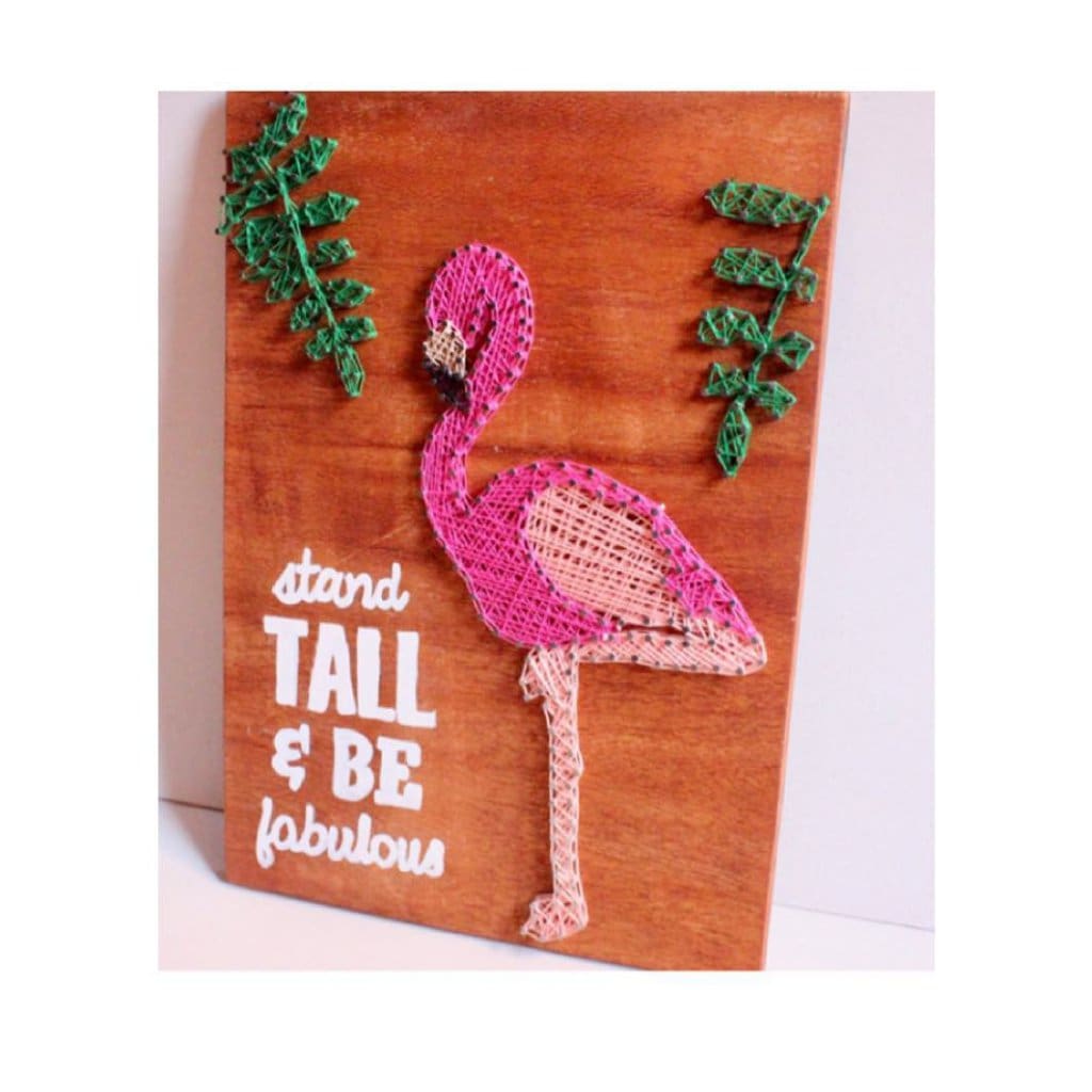 Motivating Quotes String Art by Sushmita - Stoned Santa