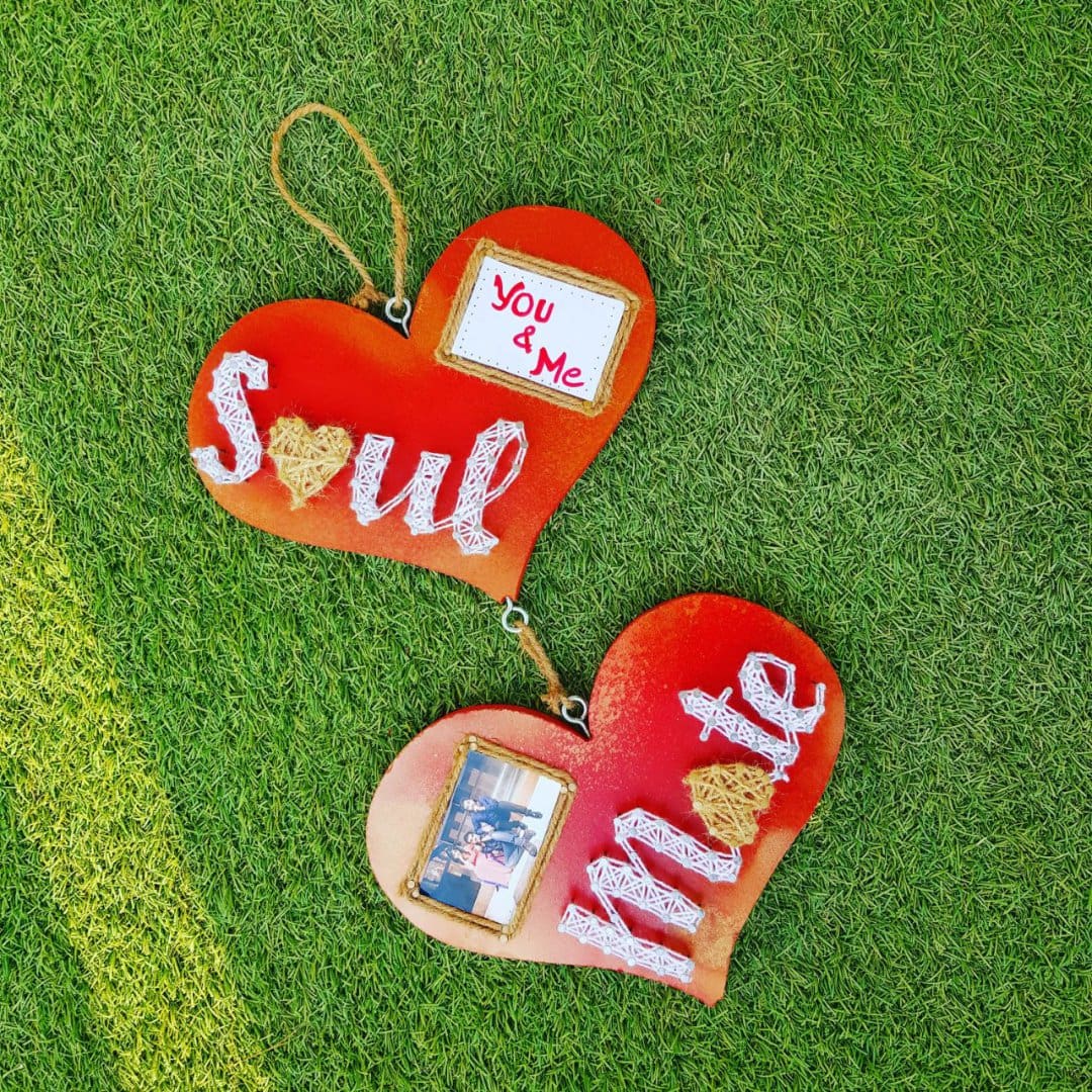 Soul Mate String Art by Sonal Malhotra - Stoned Santa