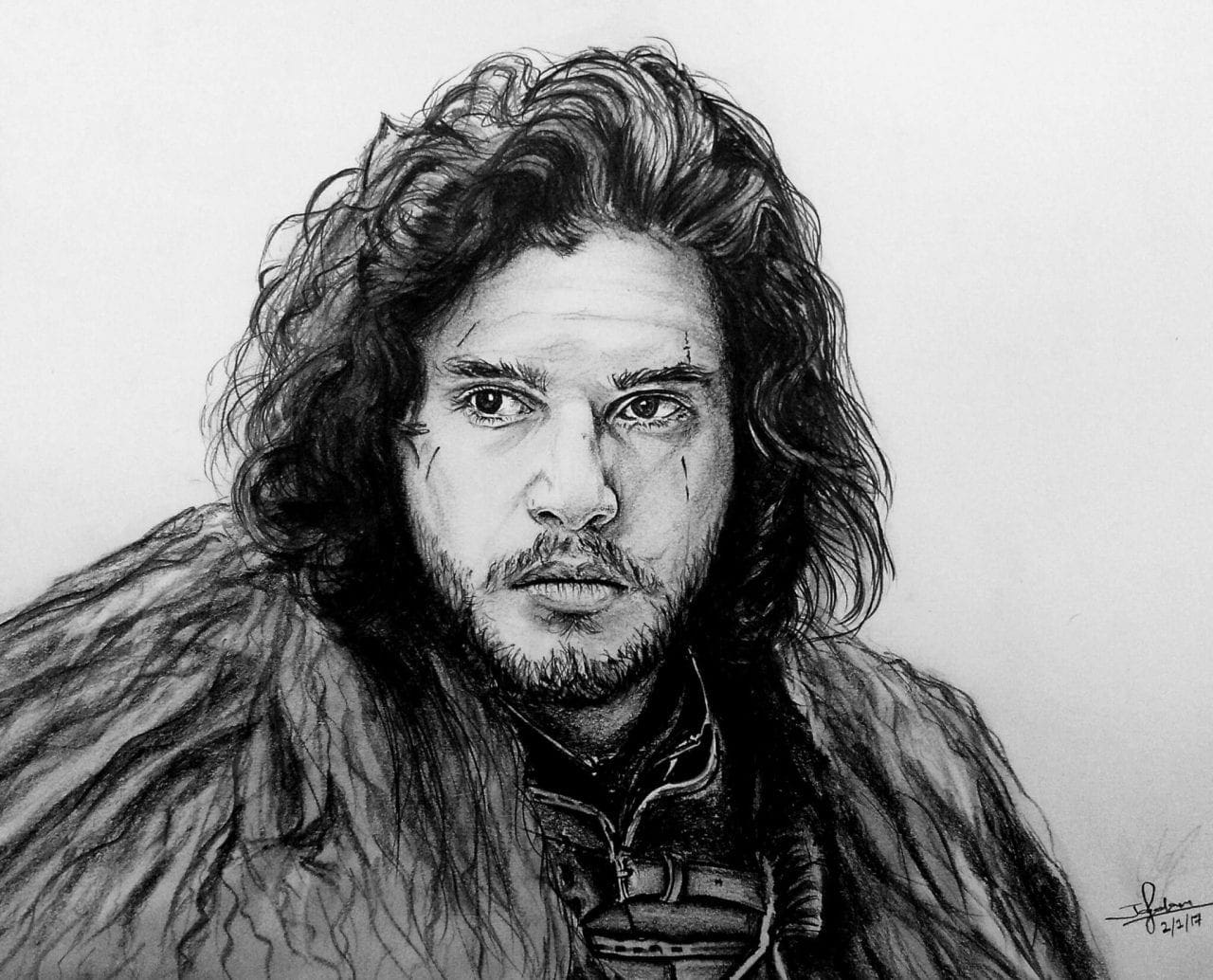 Jon Snow Drawing