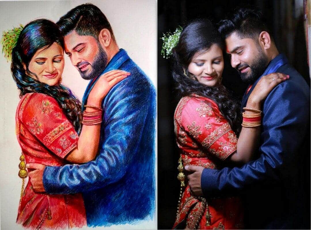 Personalized Handmade Portraits - Convert photos to Art