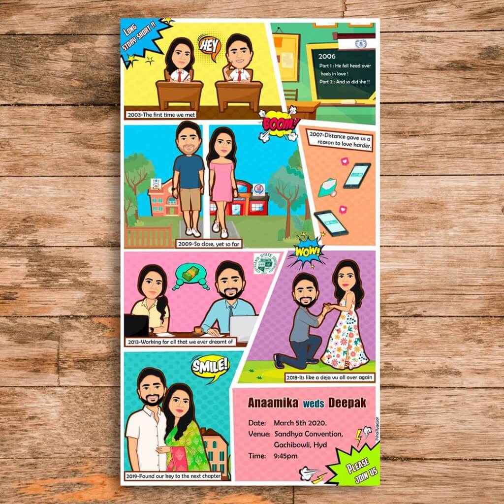 Caricatures - Convert your favourite picture into Comic Art