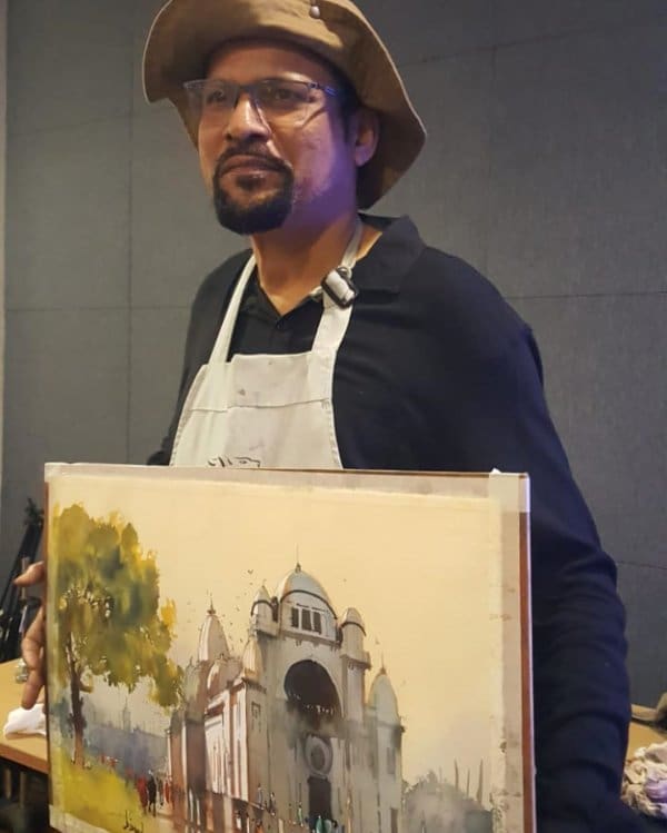 Meet Bijay Biswaal, whose paintings traveled the world