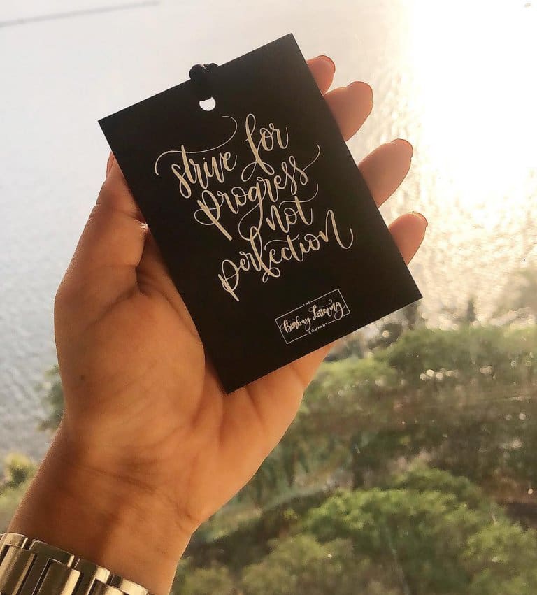 Interview with Sanjana Chatlani, founder of the Bombay Lettering Company