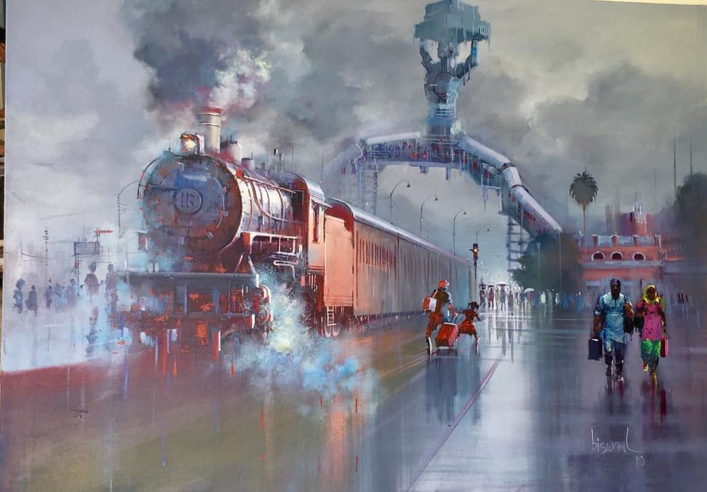 Meet Bijay Biswaal, whose paintings traveled the world