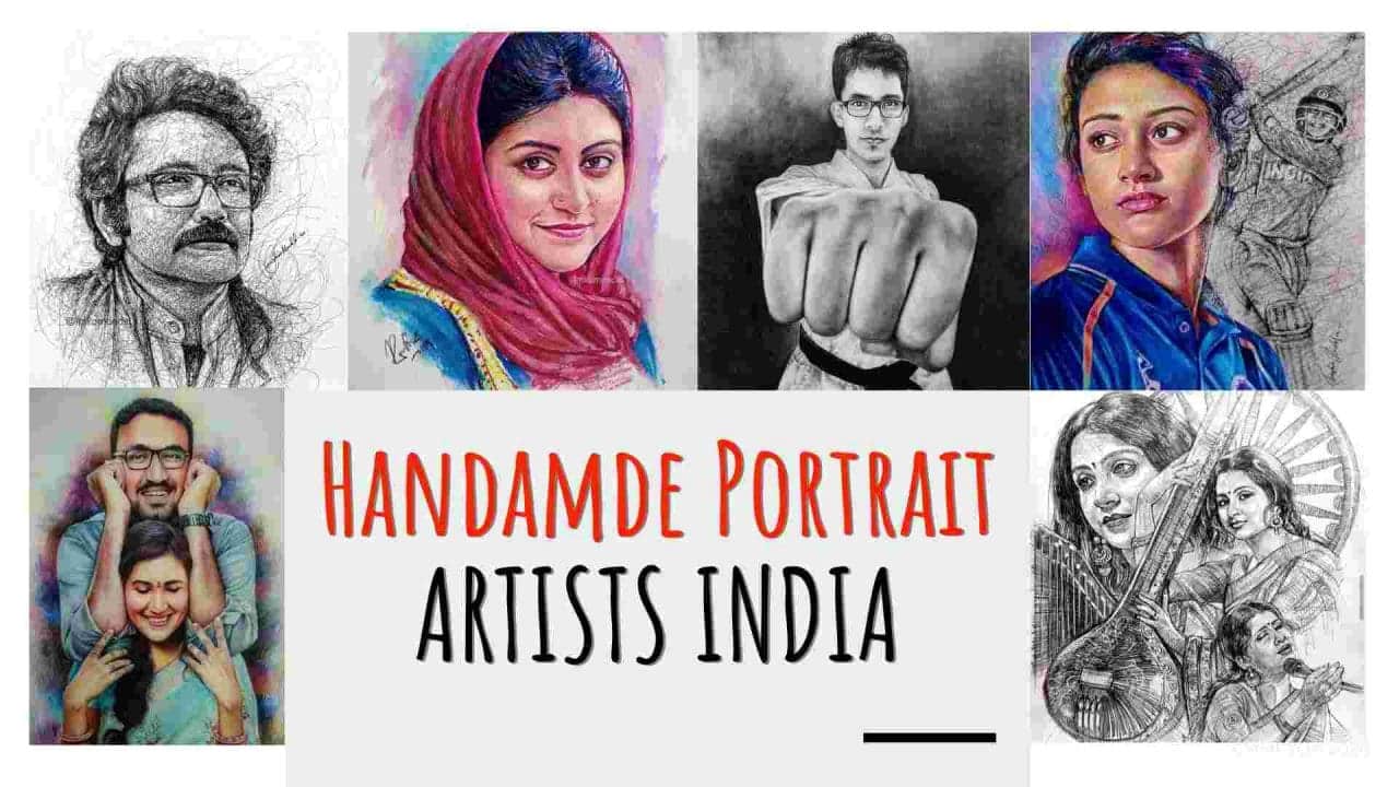 Pencil Portraits Of Indian Celebrities