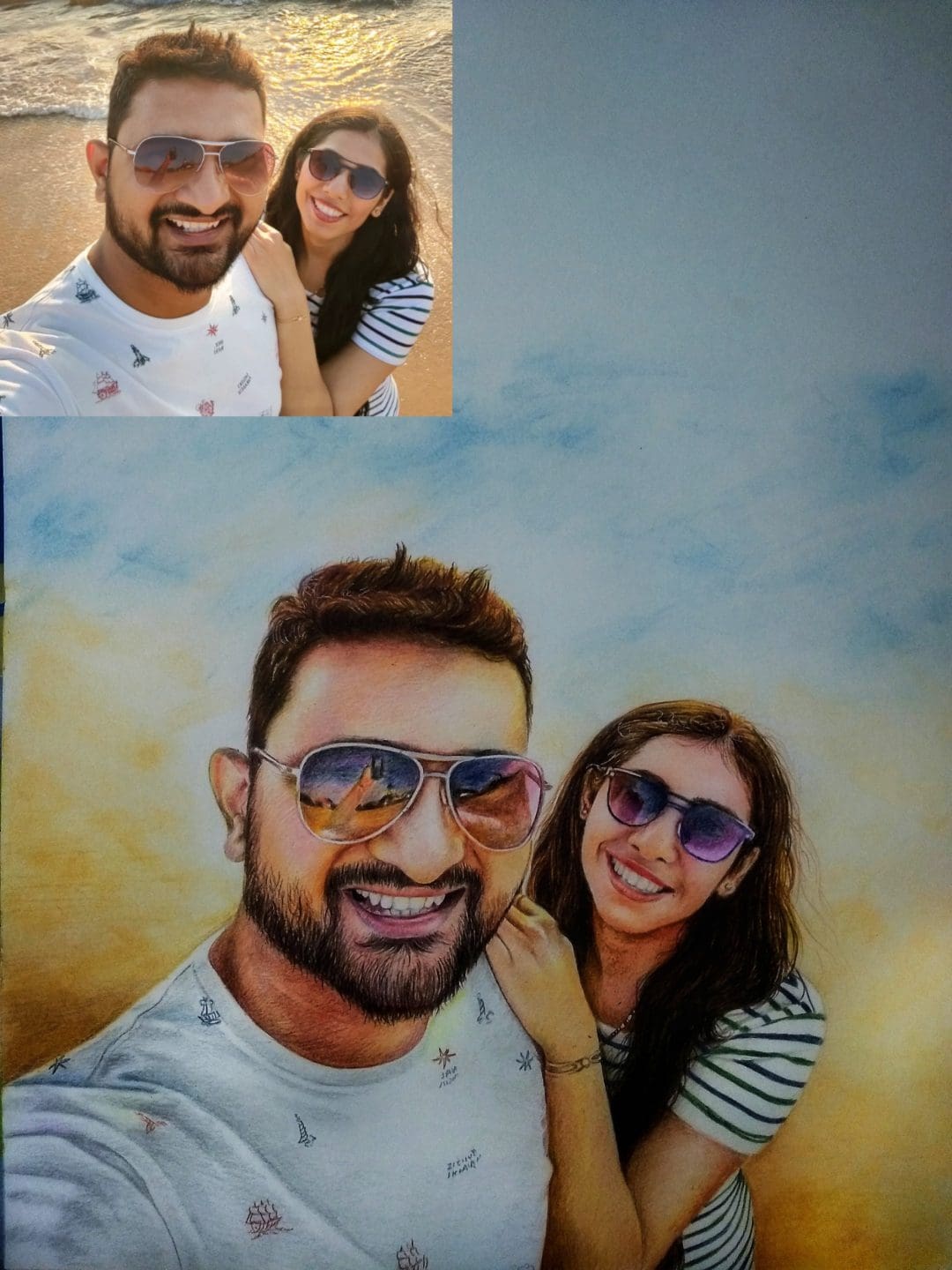 Personalized Handmade Portraits - Convert photos to Art