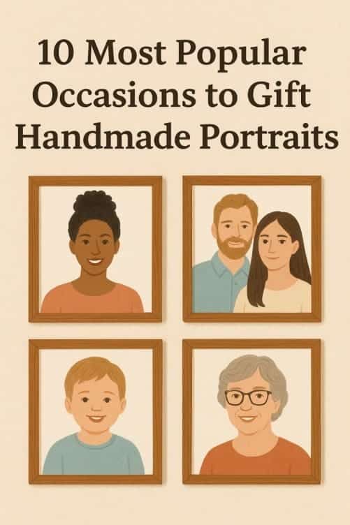 10 Most Popular Occasions to Gift Handmade Portraits